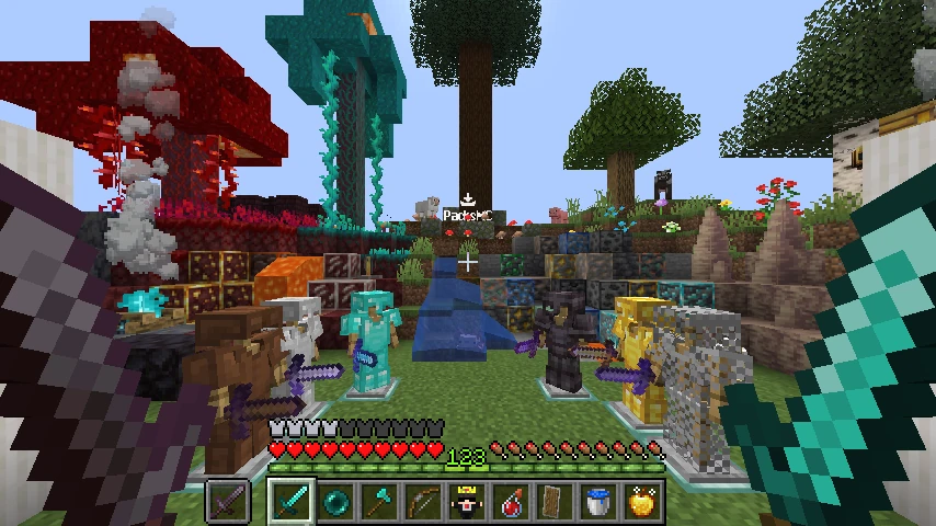 §4Tiger_God__ 100 pck 64x Texture Pack - Download for Minecraft 1.21 ...