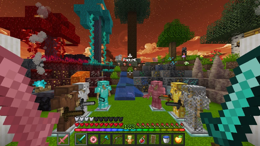 Sakura Default 16x Texture Pack - Download for Minecraft 1.21 | PacksMC