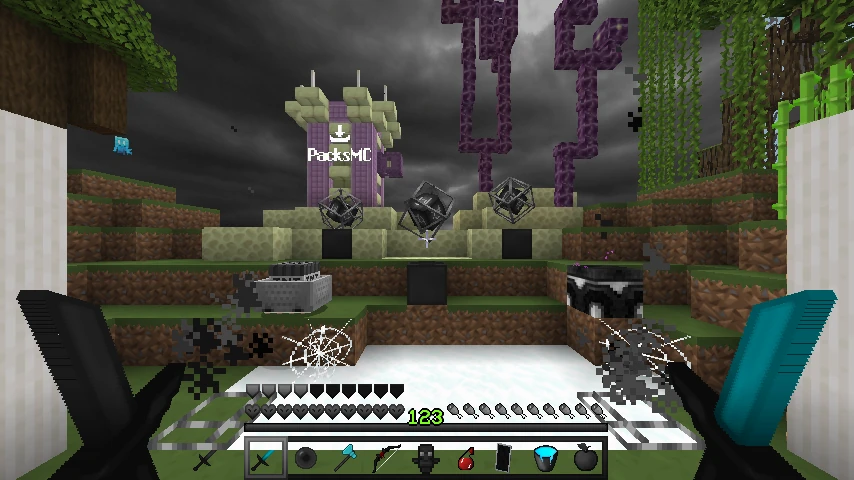 Vonpack v2.0 black 128x Texture Pack - Download for Minecraft 1.21 ...