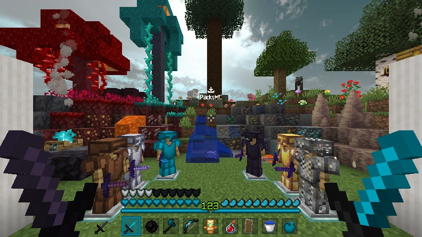 Technolot - 35K (aqua) 16x Texture Pack - Download for Minecraft 1.21 ...