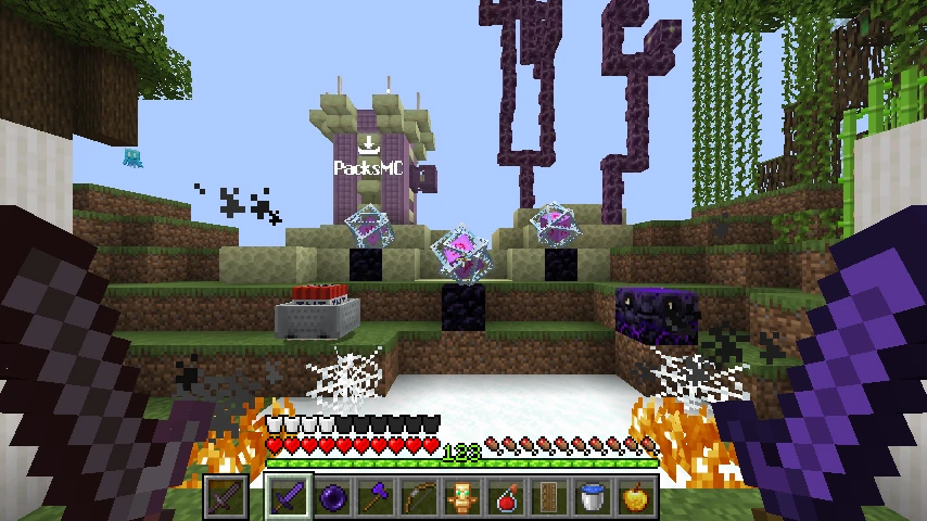 Flowtives 150k - Purple 32x Texture Pack - Download for Minecraft 1.21 ...